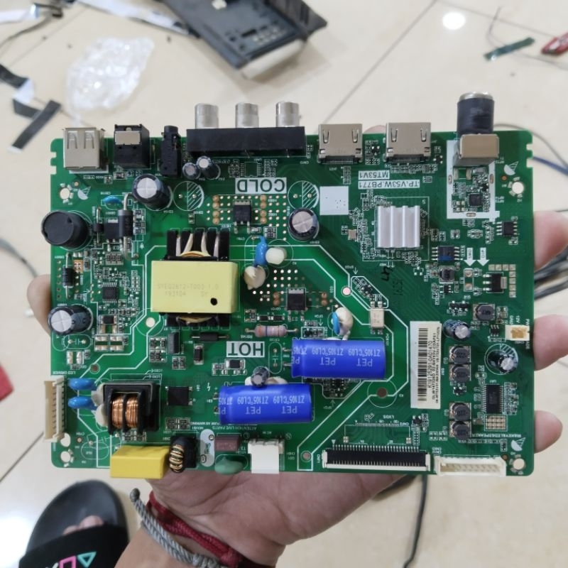 Jual MESIN TV LED TCL 24D310 - MAINBOARD - MOTHERBOARD - MB - MESIN TV - MOBO - MODUL | Shopee ...