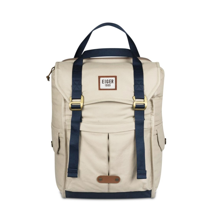 Jual TAS PUNGGUNG EIGER X-CRUISAGE CANVAS 20L LAPTOP BACKPACK - BEI ...