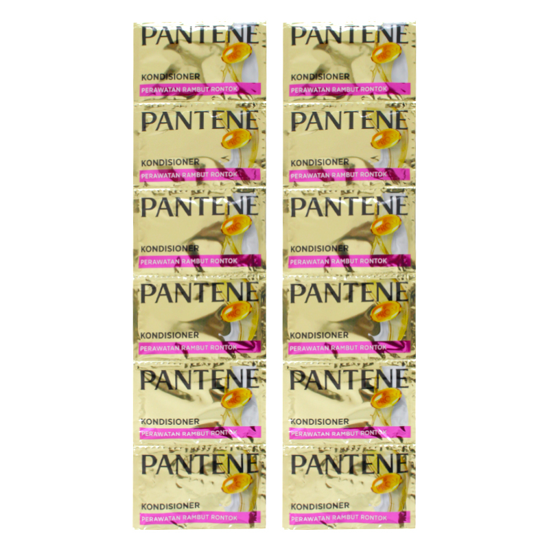 Jual Conditioner Pantene Perawatan Rambut Rontok 12 Sachet | Shopee ...