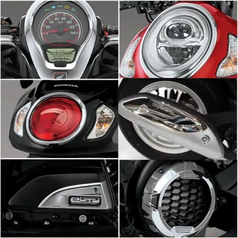 Jual GARNISH HONDA NEW SCOOPY ORIGINAL K2F | Shopee Indonesia