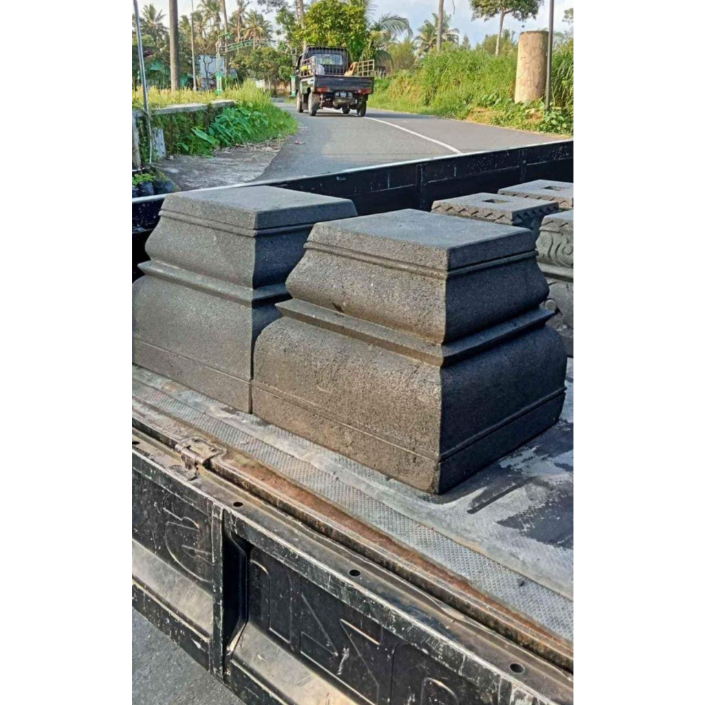 Jual batu umpak atau alas buat saka/ tiang rumah joglo | Shopee Indonesia