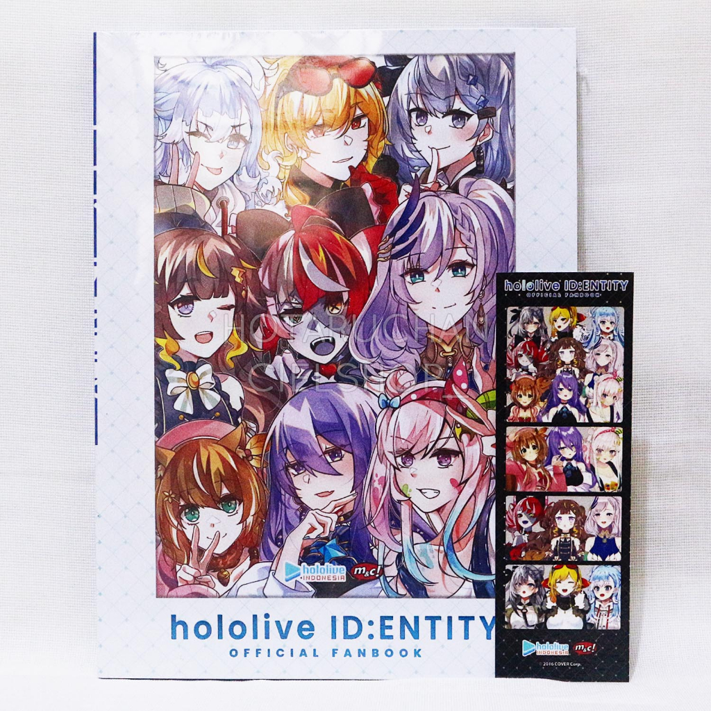 Jual Hololive Id: Entity Official Fanbook | Shopee Indonesia