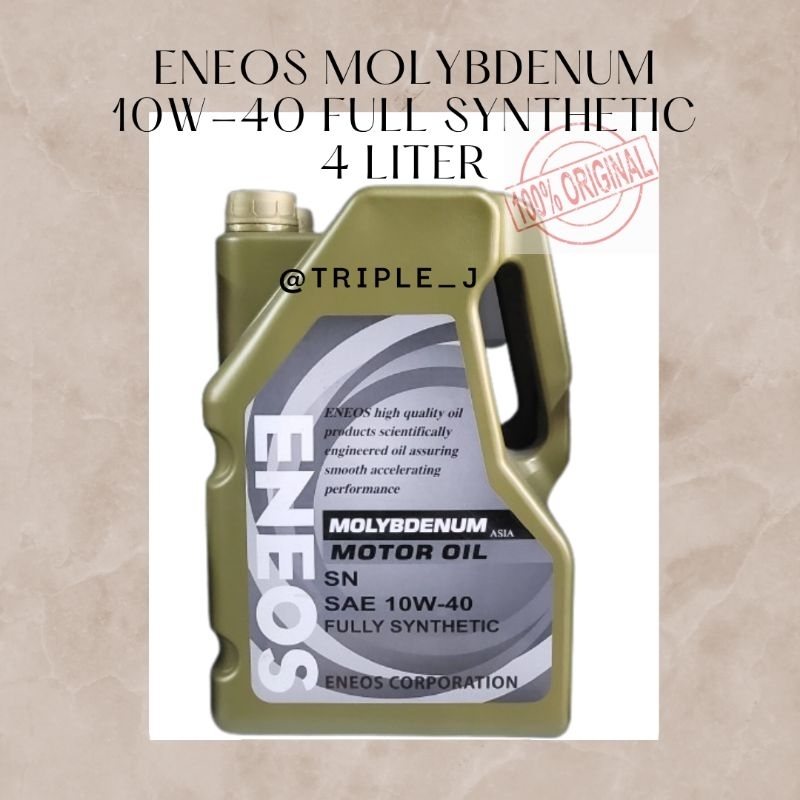 Jual Oli Mesin Mobil ENEOS 10w-40 4Liter | Shopee Indonesia