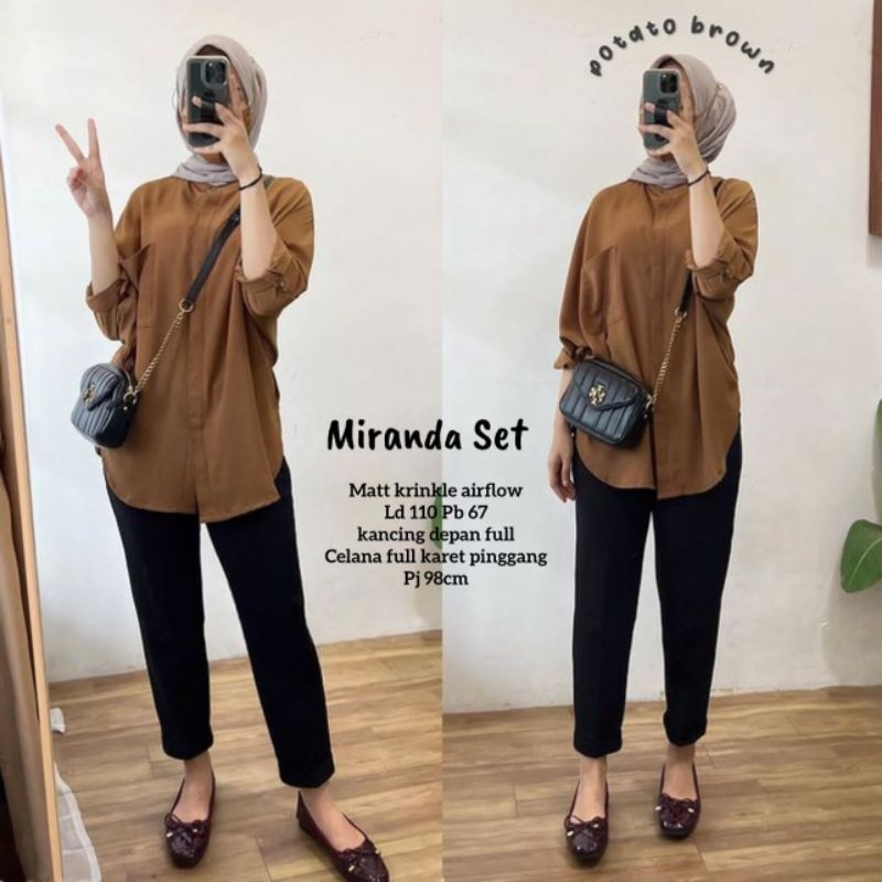 Jual MIRANDA SET (LABEL MADANI) | Shopee Indonesia