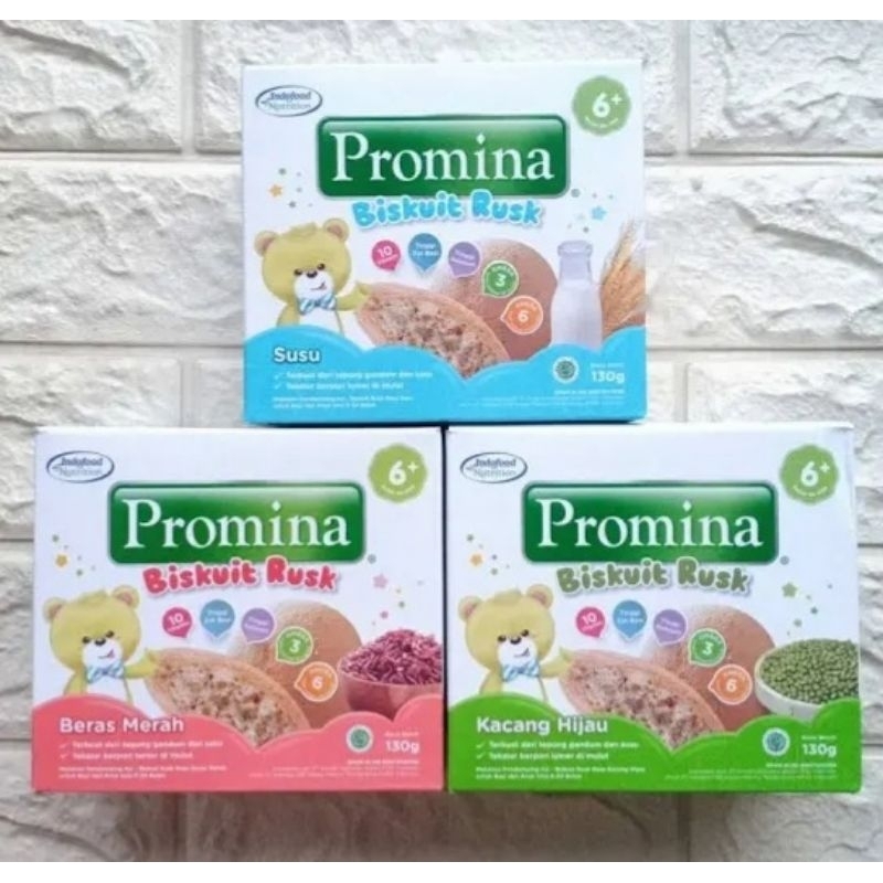 Jual Promina Bayi Biskuit Rusk 130 Gram | Shopee Indonesia