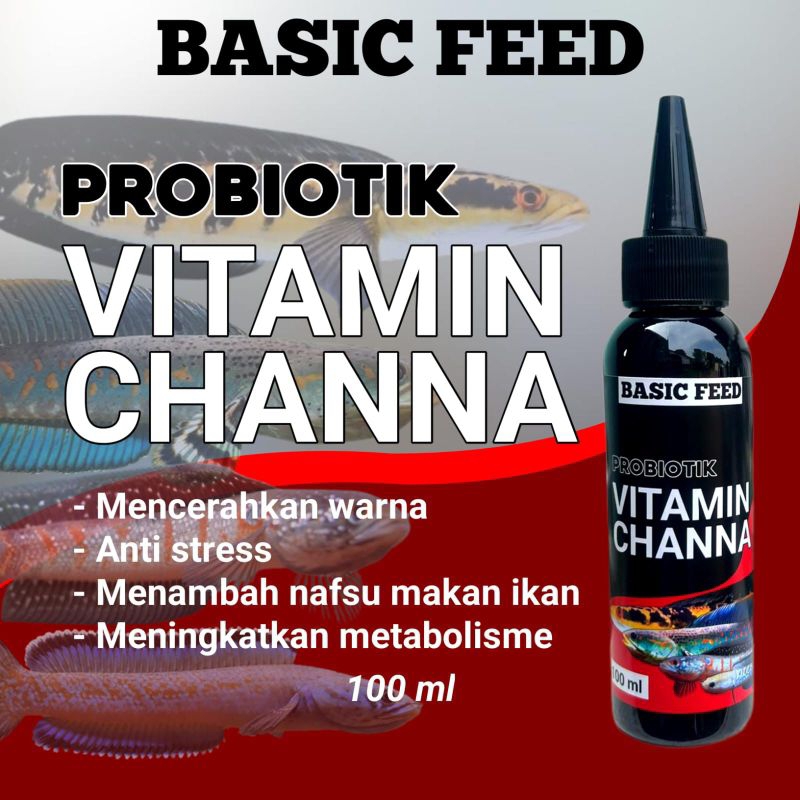 Jual probiotik instan suplemen ikan channa 100ml | vitamin ikan channa | vitamin ikan predator ...