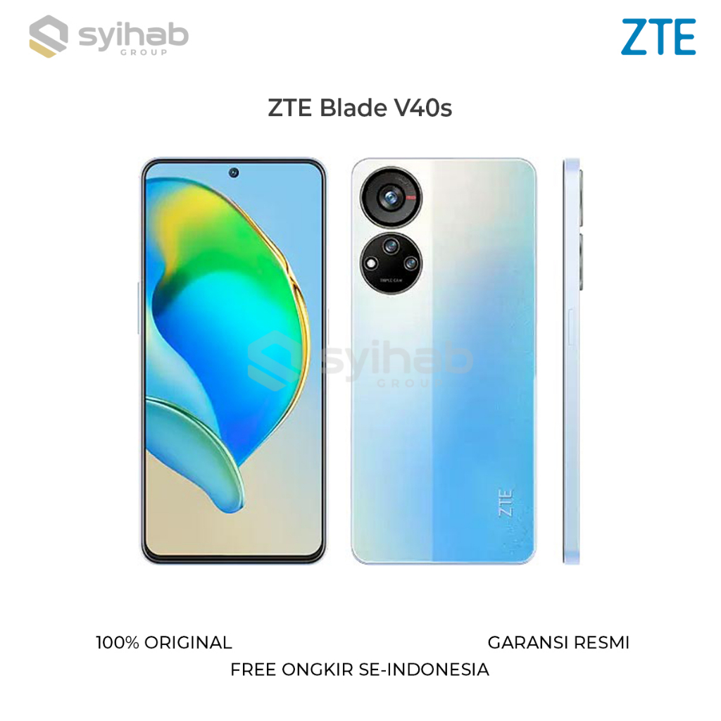 Jual ZTE Blade V40S 6/128GB - Garansi 1 Tahun | Shopee Indonesia