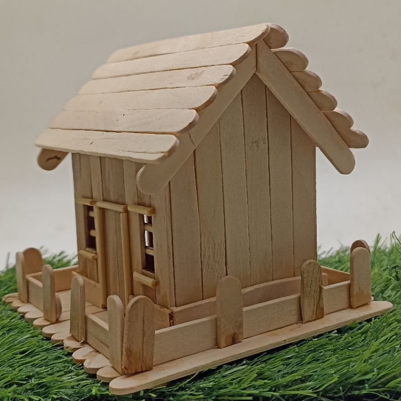 Jual Miniatur Rumah Stik es Krim | Shopee Indonesia