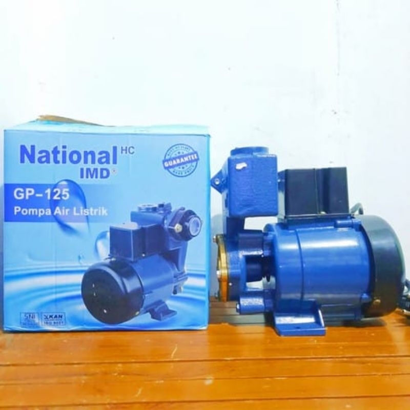 Jual POMPA AIR NATIONAL / POMPA AIR GP 125 POMPA SUMUR DANGKAL | Shopee ...