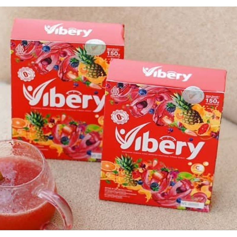 Jual VIBERY Fiber Drink ASLI / ORIGINAL EXP 2026 - No Box | Shopee ...