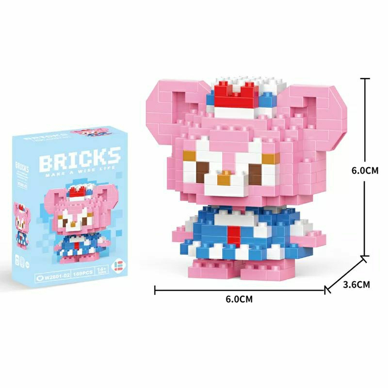 Jual Nano Block Mainan Balok Building Block Nano Bricks Balok Susun ...