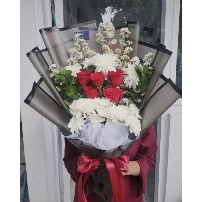 Jual fresh flowers bouquet / flowers bouquet jogja / buket wisuda jogja ...