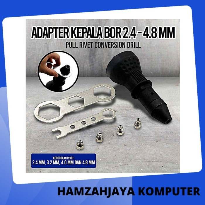 Jual Alat Rivet Tang Ripet Rivet Sambung Konverter Bor Rivet Gun ...