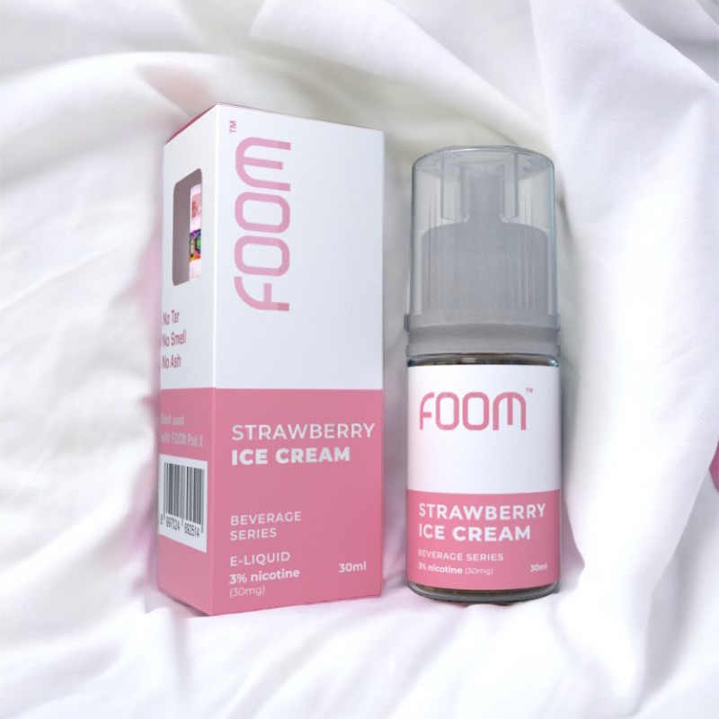 Jual Foom Strawberry Ice Cream Salt Nic 30ML by Foom Lab Global ...
