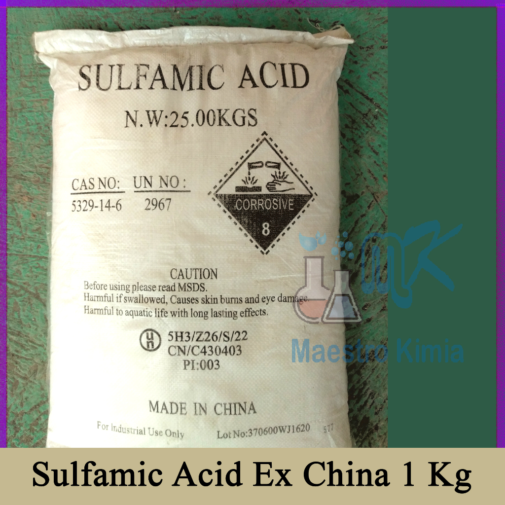 Jual Sulfamic Acid / Asam Sulfamat / Pembersih Kerak Keramik isi 1 Kg ...