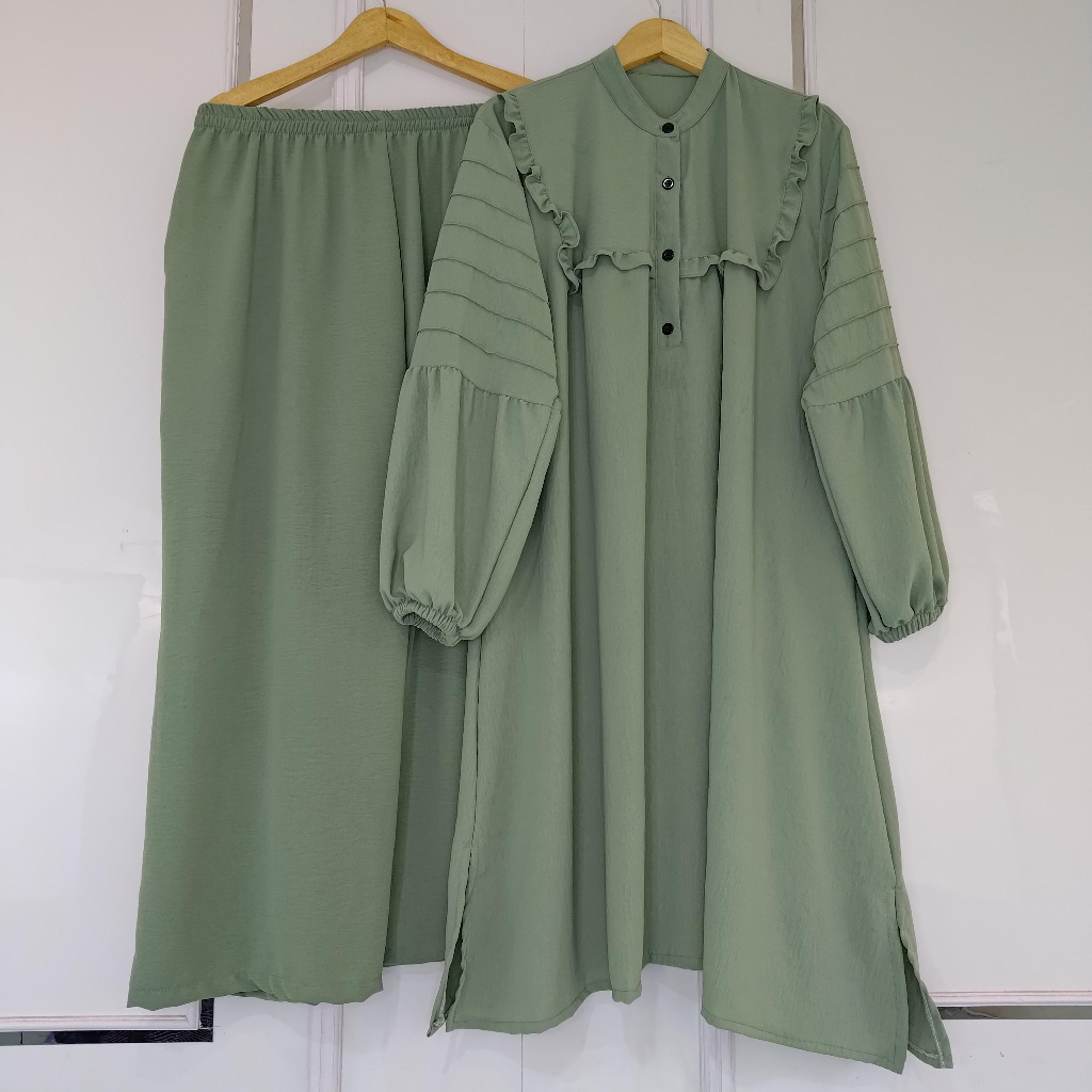 Jual ODELIA TUNIK SET | Tunik Setelan Celana Wanita Jumbo LD 140cm ...