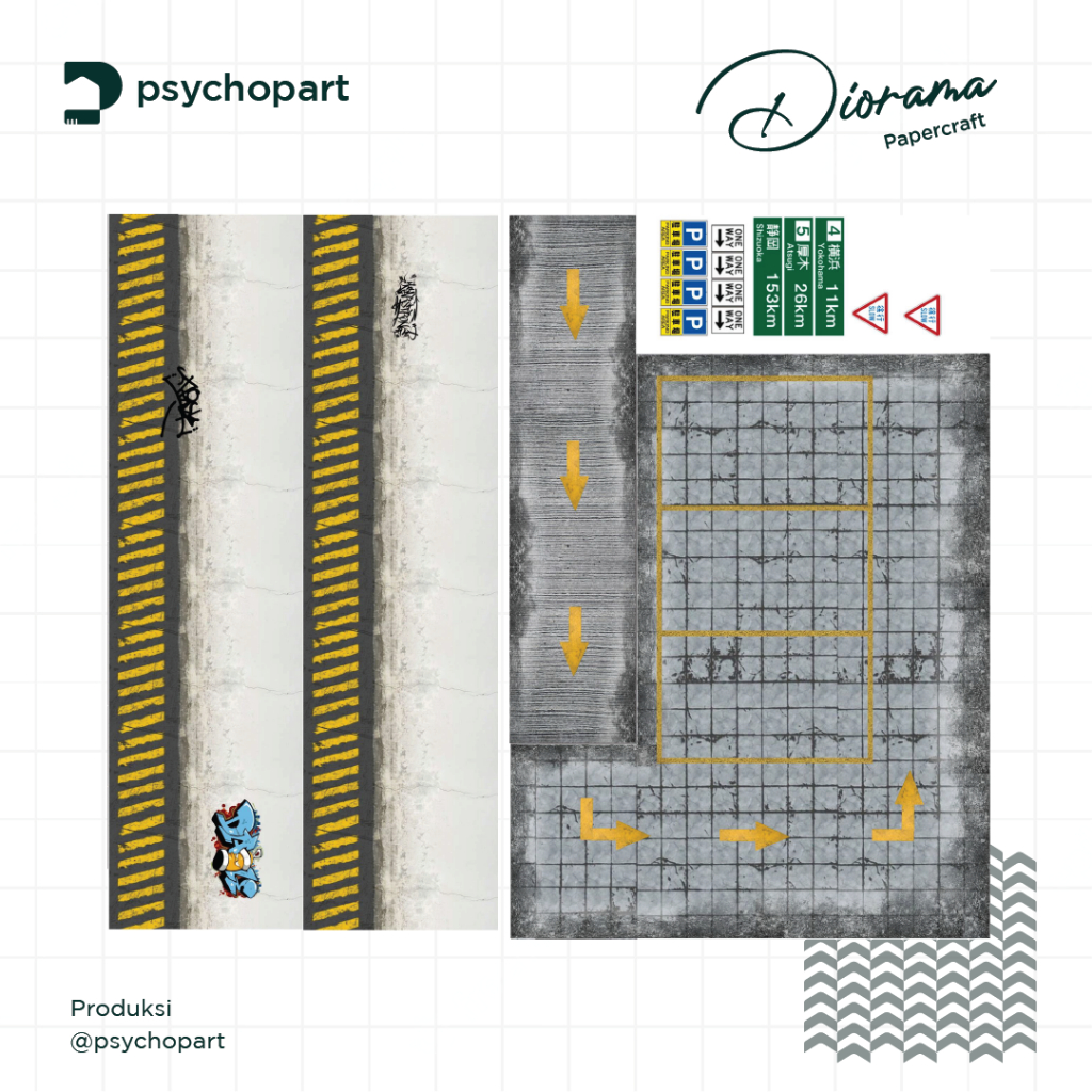 Jual Diorama Papercraft Realistik Japan Parking Two Floor 1/64 | Shopee ...