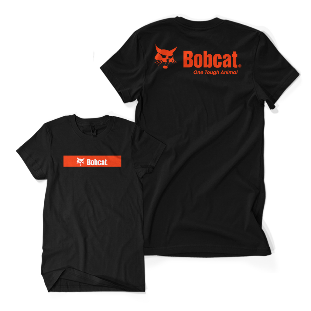 Jual Kaos Distro Premium BOBCAT - Baju Logo Operator Alat Berat ...