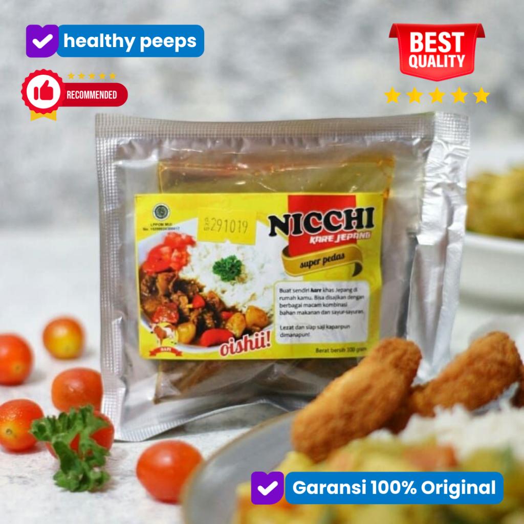 Jual Nicchi - nichi bumbu kare / kari / curry Jepang masak instan halal ...