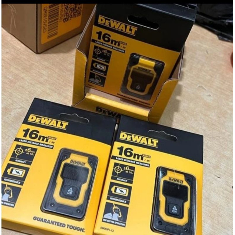Jual Meteran laser mini DEWALT 16m DW055PL | Shopee Indonesia