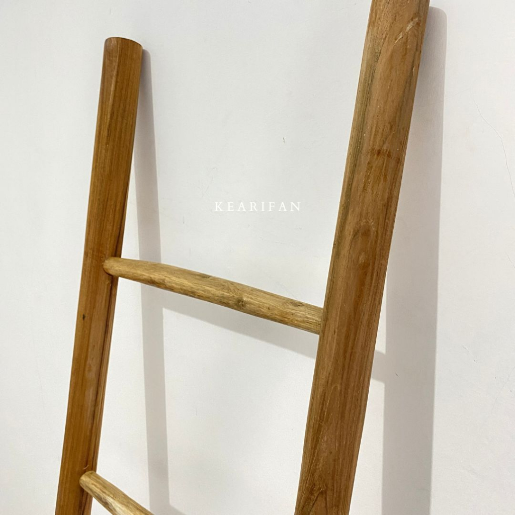 Jual Tangga Hias / Ladder Hanger / Tangga Dekorasi Kayu Jati | Shopee ...