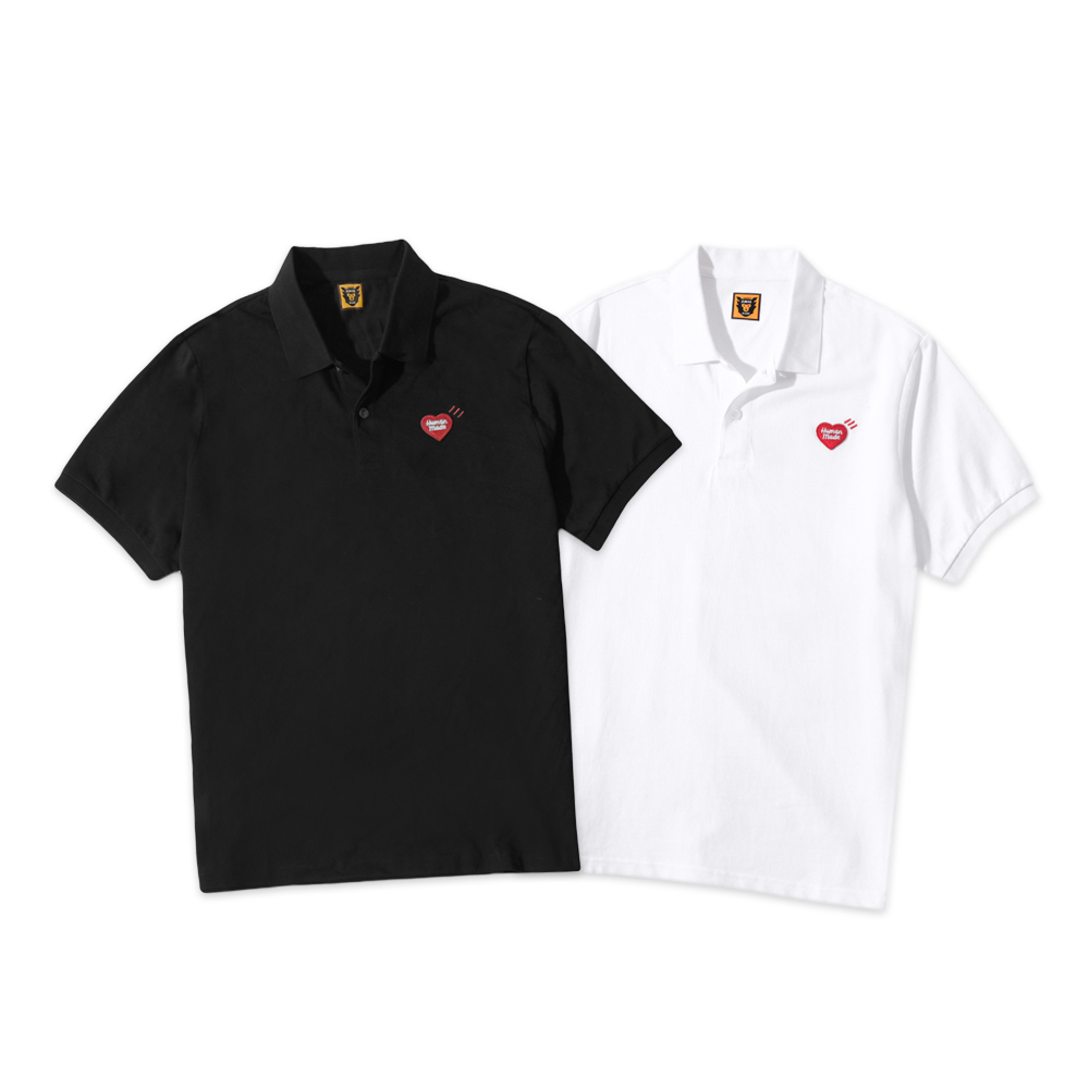 Jual Human Made Heart Polo Shirt | Shopee Indonesia