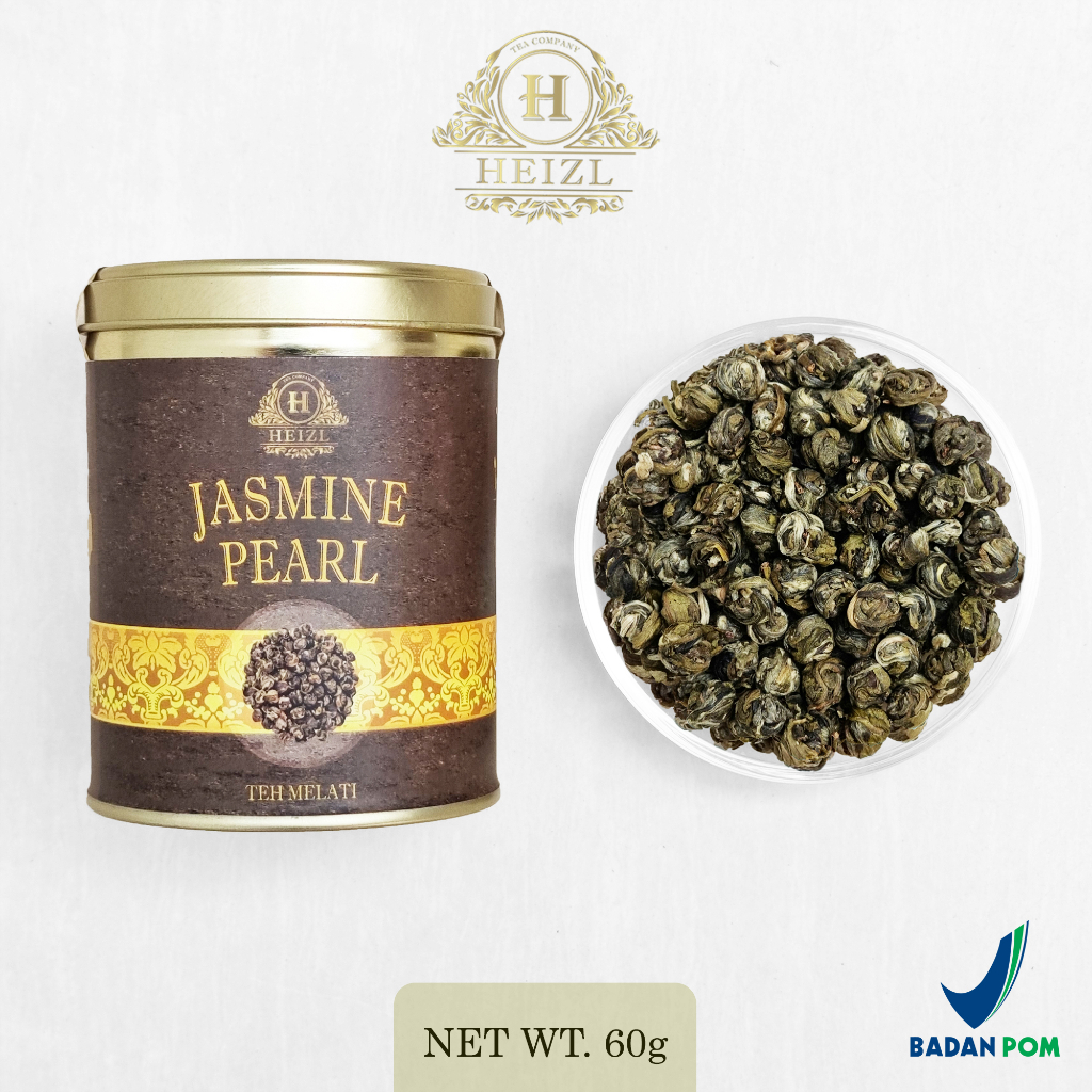 Jual HEIZL Jasmine Pearl Tea (Teh Hijau Aroma Bunga Jasmine / Melati ...