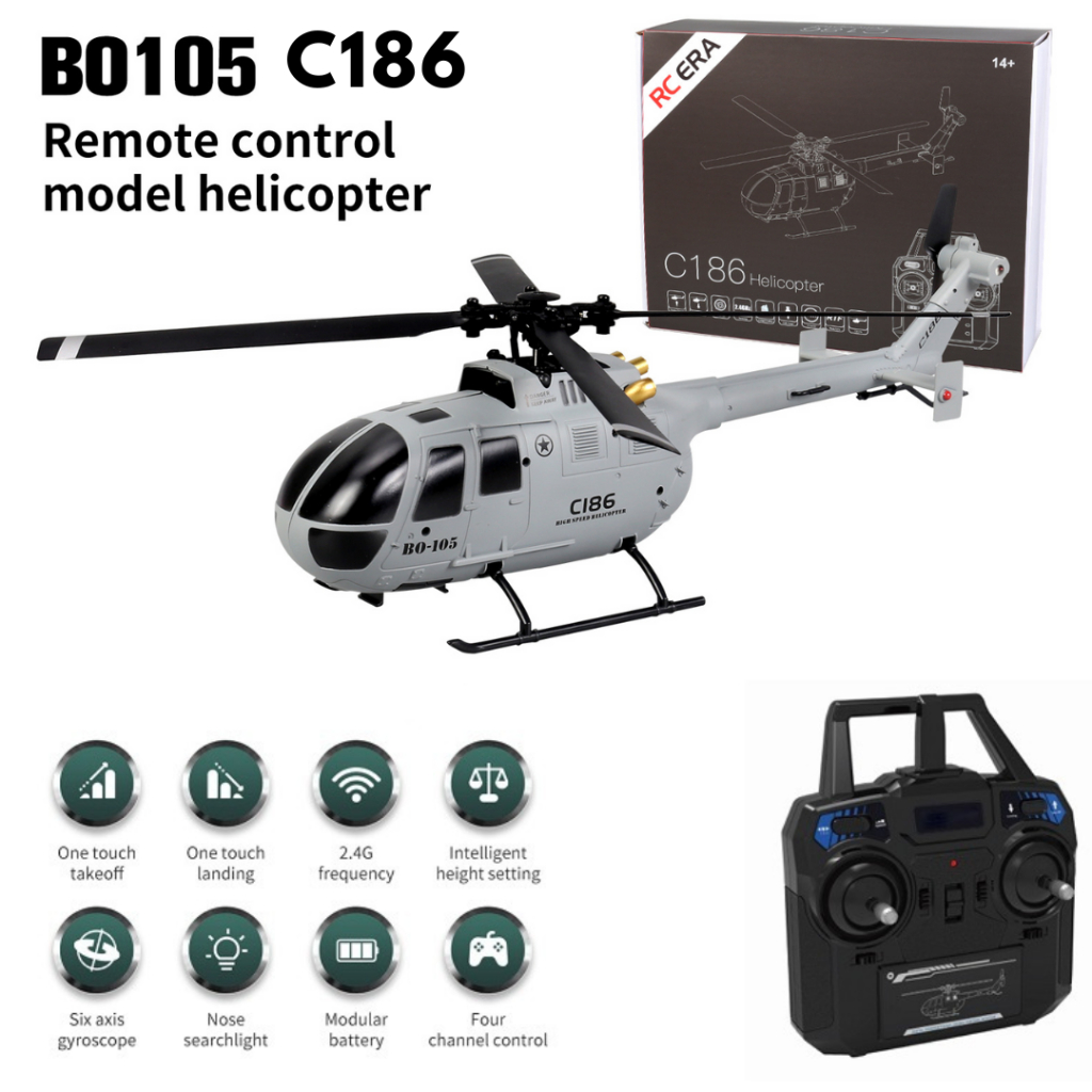 Jual RC ERA Helicopter C186 C189 Pro C138 C187 Brushless Motor B105 4CH ...