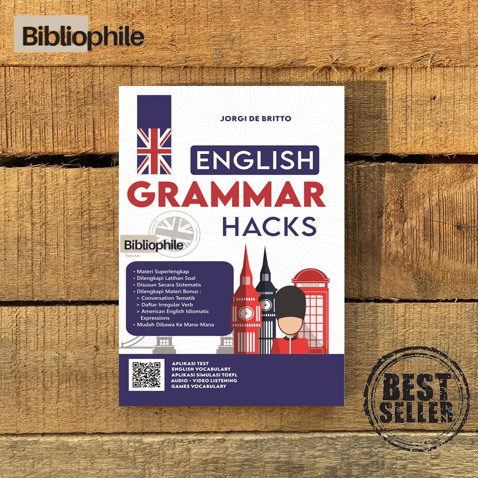 Jual Buku Belajar Bahasa Inggris- English Grammar Hacks | Shopee Indonesia