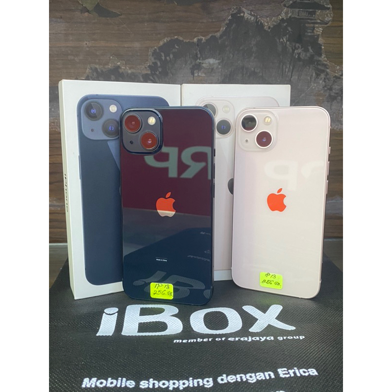 Jual SECOND IP 13 256 GB IBOX GARANSI ON S 2024 FS ORY MULUS 99,9% ...