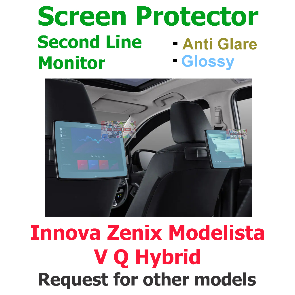 Jual Innova Zenix Modellista Q V Hybrid Second Line Monitor Screen ...