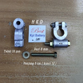 Jual KEPALA /KLEM BATERAI AKI TIMAH N 100 UKURAN AKI BESAR MODEL BAUT ...