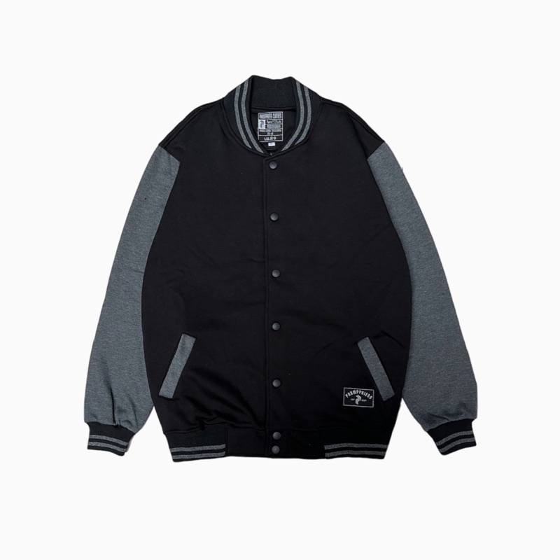 Jual PHOMPPHIESS Jaket baseball polos Hitam Abutua Varsity polos pria ...