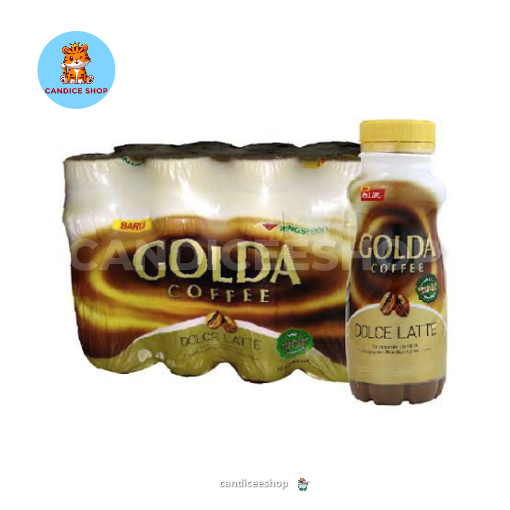 Jual Golda Coffee 200 ml/ Tersedia 2 rasa/ Harga per pack isi 12 botol ...