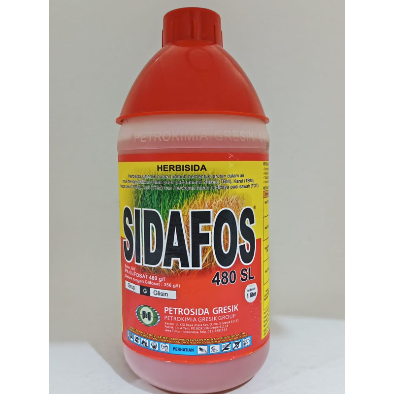 Jual Sidafos 1 L herbisida rumput sistemik hingga ke akarnya | Shopee ...
