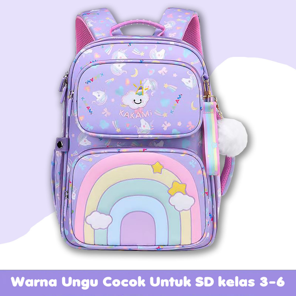 Jual AVELINE TAS SEKOLAH ANAK PEREMPUAN TAS RANSEL SEKOLAH IMPORT ANAK ANTI AIR TAS ANAK SD TAS ...
