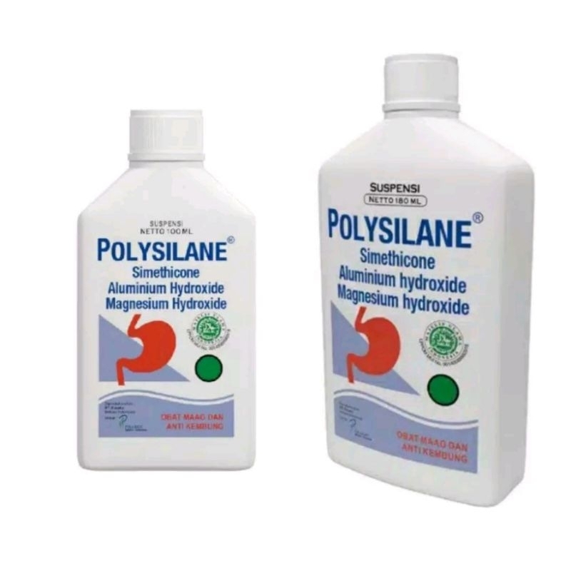 Jual polysilane cair syrup 100 ml/ gangguan lambung | Shopee Indonesia