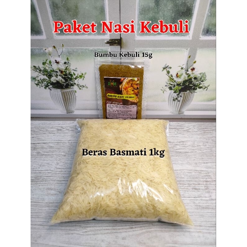 Jual Paket Beras Basmati 1kg & Bumbu Nasi Kebuli | Shopee Indonesia