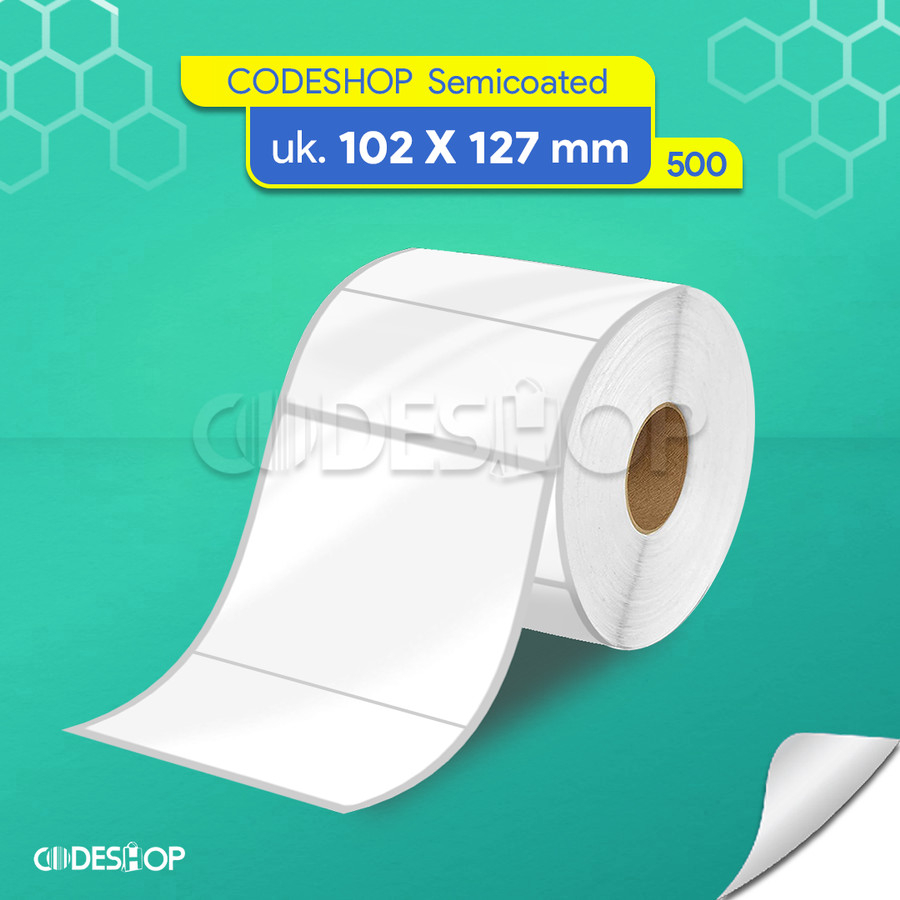 Jual Label Stiker Resi Ekspedisi JNE WAHANA POS ada Garis Potong ...