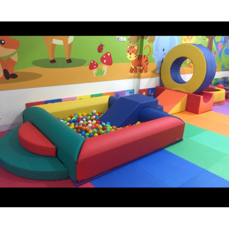Jual JUMBO KOLAM MANDI BOLA SOFTPLAY ANAK COLORFULL WARNA WARNI ...