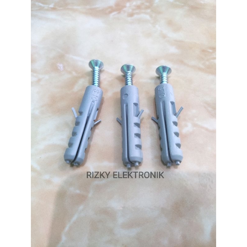 Jual Paket Komplit Sekrup Skrup 10mm Tembok Dinding 10 mm Tinggal ...