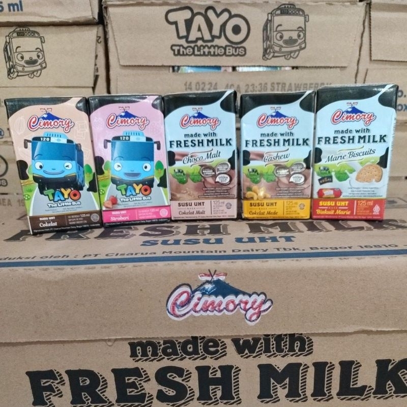 Jual SUSU CIMORY UHT FRESH MILK 125ml 125 ml | Shopee Indonesia