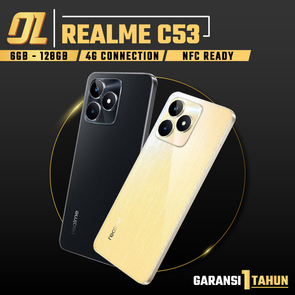 Jual Realme C53 6/128 GB RAM 6 ROM 128 6GB 128GB HP Smartphone Android | Shopee Indonesia