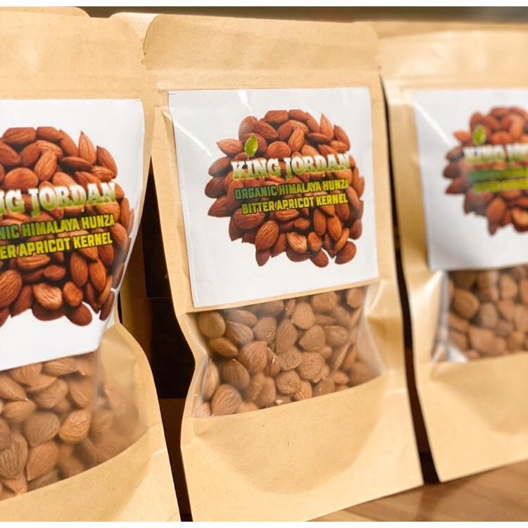 Jual ORGANIC HIMALAYA HUNZA BITTER APRICOT KERNEL / BIJI APRIKOT / OBAT ...