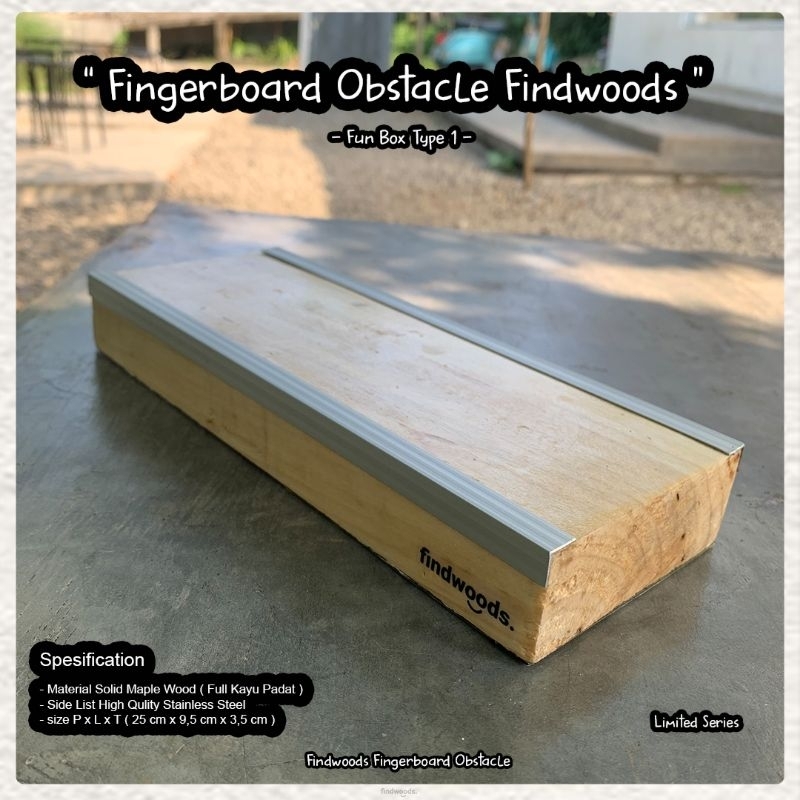 Jual Fingerboard Box Obstacle type 1 Findwoods | Shopee Indonesia