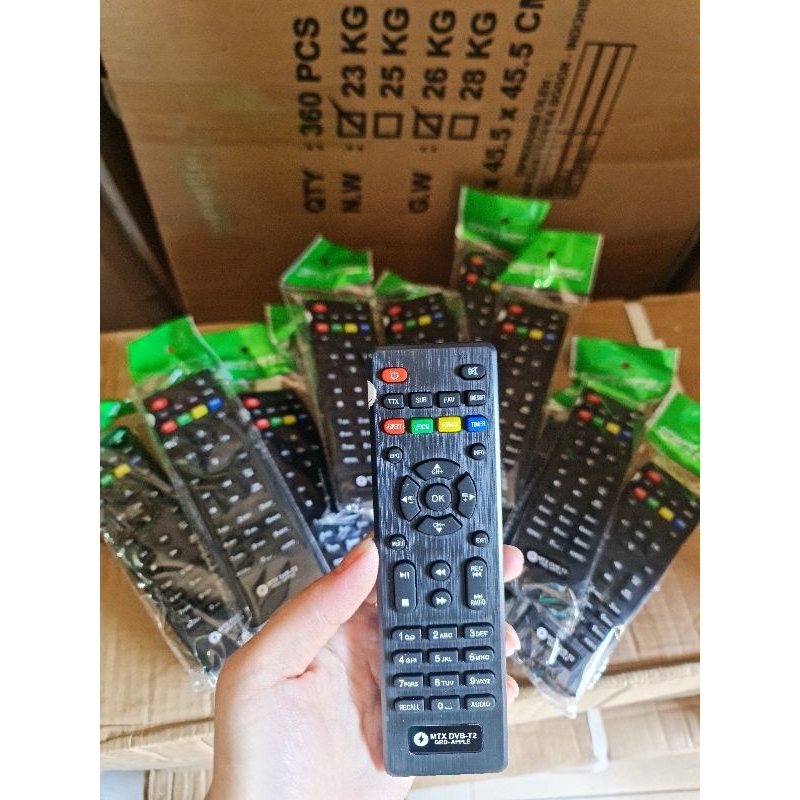 Jual REMOTE MATRIX DVB-T2 GRD-APPLE AKKO STAR | Shopee Indonesia
