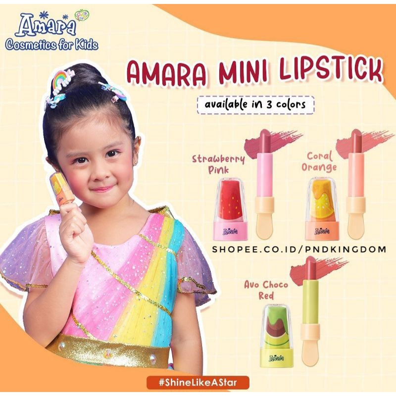 Jual PURBASARI AMARA MINI LIPSTICK 2,2GR | Shopee Indonesia