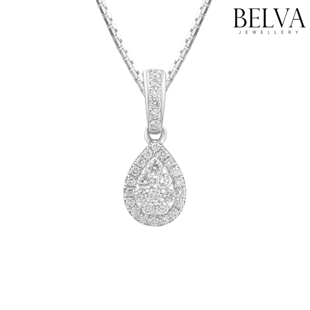 Jual Liontin Berlian Pear Shape - Belva Jewellery - BAPDBW02541 ...