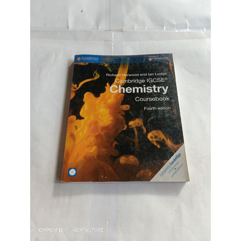 Jual BUKU CAMBRIDGE IGCSE CHEMISTRY COURSEBOOK FOURTH EDITION RICHARD ...