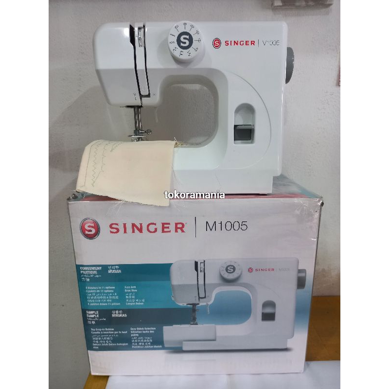 Jual Mesin Jahit Singer M1005 Mini Portable | Shopee Indonesia